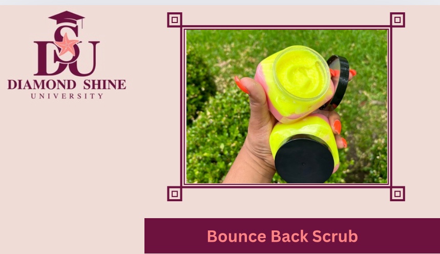 Bounce Back Sugar Scrub Recipe & Tutorial – Diamond Shine University